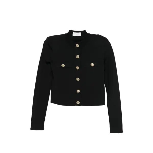 Balmain Knitwear Cardigans - Onyx
