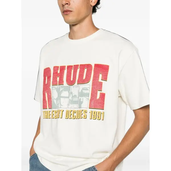 Rhude Neutrals T-shirts & Vests T-shirts