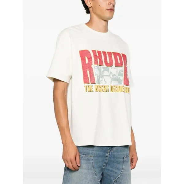 Rhude Neutrals T-shirts & Vests T-shirts