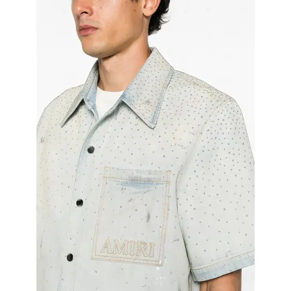 Amiri Shirts - Blue