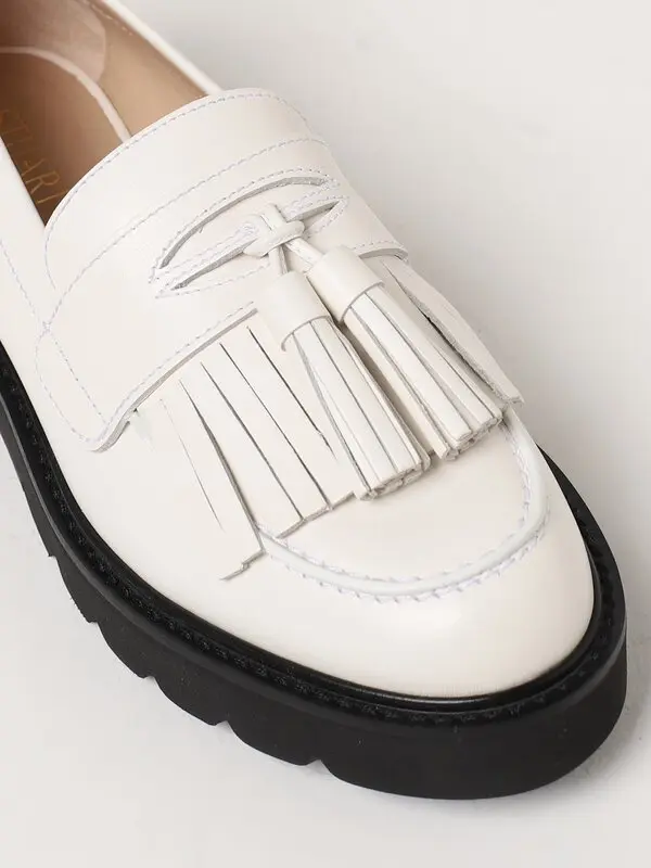 STUART WEITZMAN Tassel Decorative Loafers