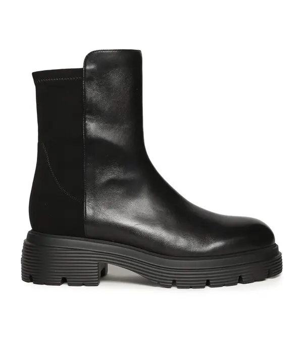 STUART WEITZMAN Round Toe Ankle Boots