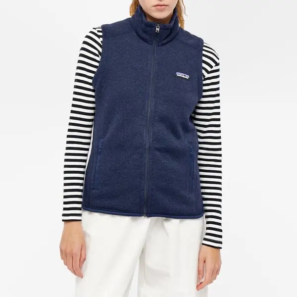 Patagonia Logo Fleece Vest