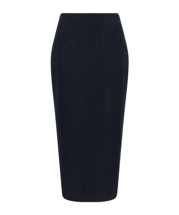 BLAZÉ MILANO Sharewood Sussex Longuette Skirt - Blue
