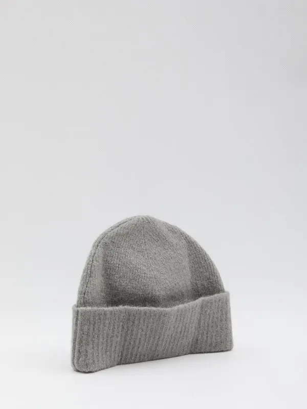 AMI Paris De Coeur Logo Patch Beanie
