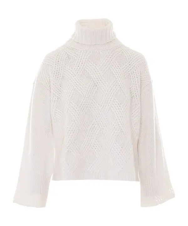 TWINSET Turtleneck Pullover - Snow