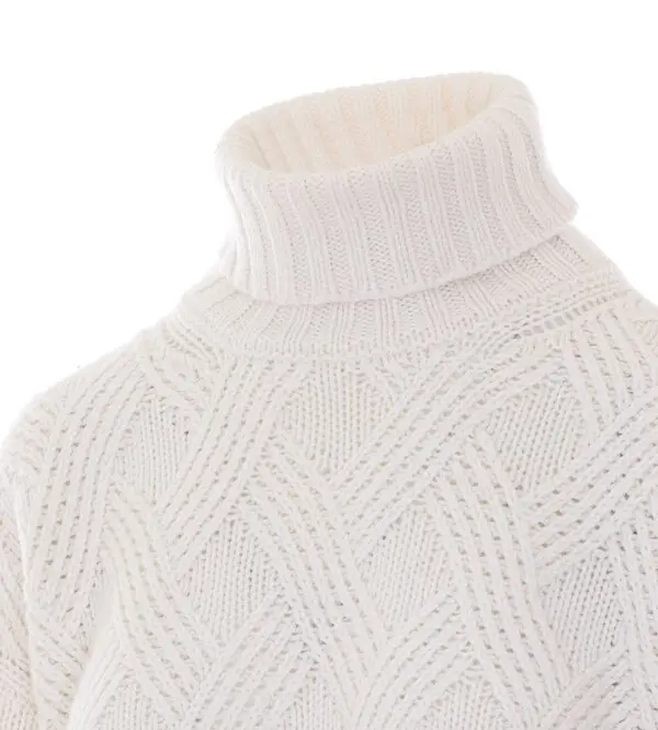TWINSET Turtleneck Pullover - Snow