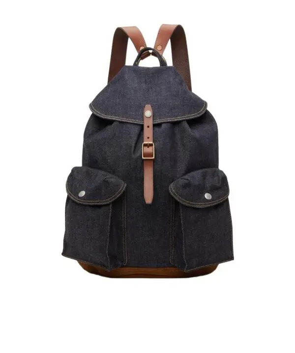 Ralph Lauren Logo Backpack - Black