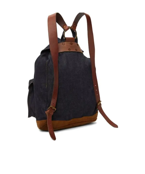 Ralph Lauren Logo Backpack - Black