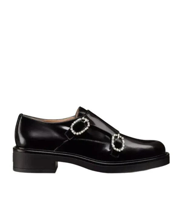 STUART WEITZMAN Buckled Loafers