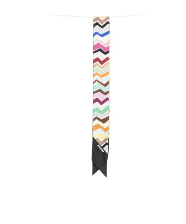 Missoni Zig-zag Pattern Scarf - No