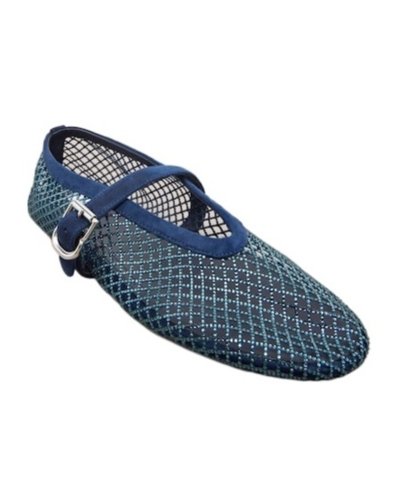 Alaïa Suede Ballet Flats