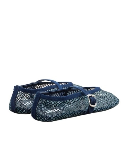 Alaïa Suede Ballet Flats