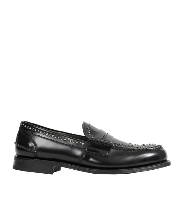 Church's Pembrey Met Stud-embellished Loafers