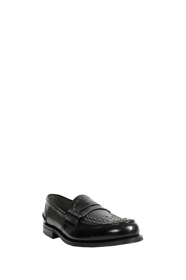 Church's Pembrey Met Stud-embellished Loafers
