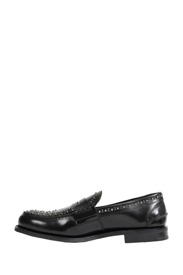 Church's Pembrey Met Stud-embellished Loafers