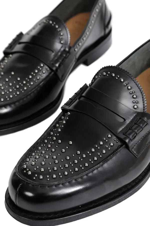 Church's Pembrey Met Stud-embellished Loafers