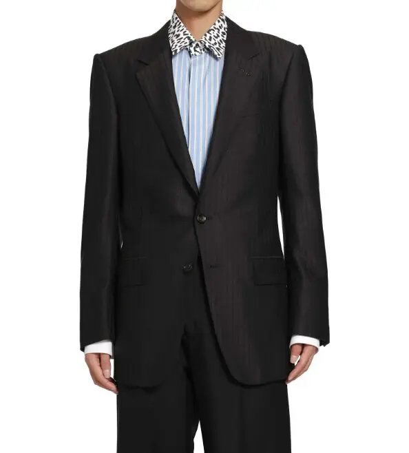 TOM FORD Single-breasted Blazer - Brown
