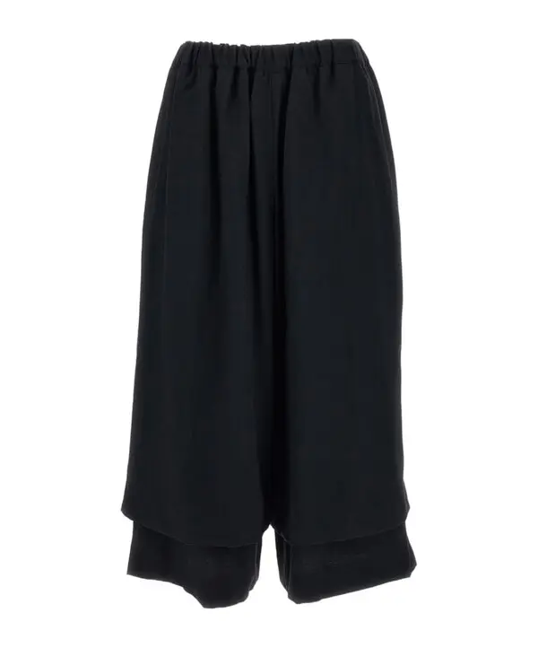 Comme Des Garçons Wide-leg Casual Trousers