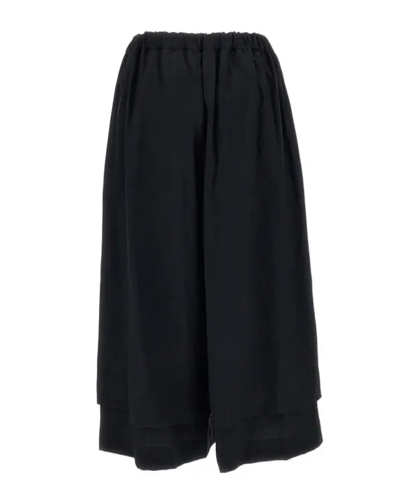 Comme Des Garçons Wide-leg Casual Trousers
