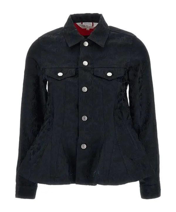 Comme Des Garçons Long-sleeve Casual Jacket - Black