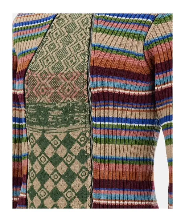 Dries Van Noten Ribbed Cardigan