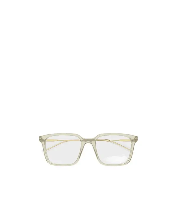 Gucci Rectangle Eyeglasses - Light Translucent Green