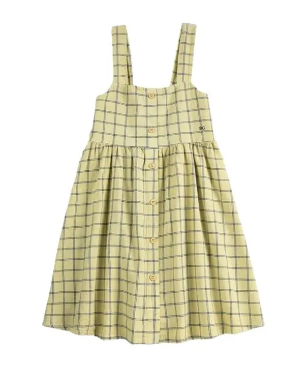 BOBO CHOSES Checked Button-front Dress