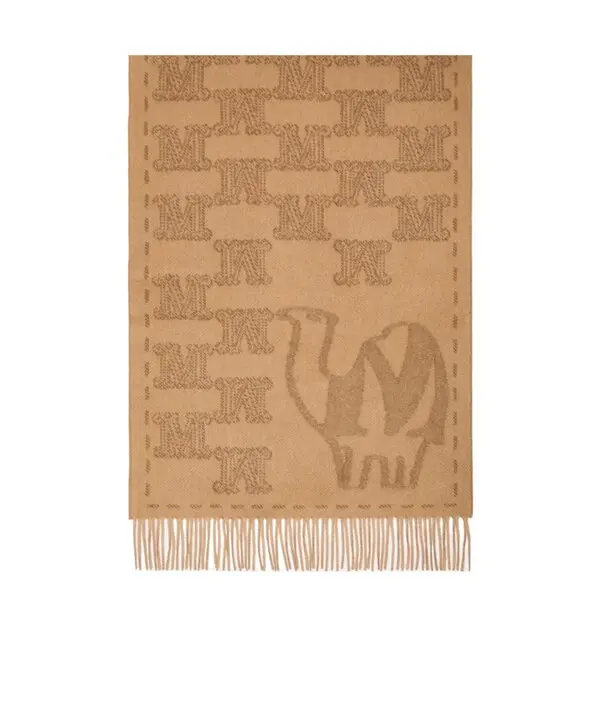 Max Mara Jacquard Cashmere Stole