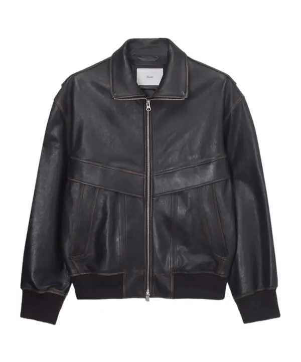 DUNST Long-sleeve Leather Jacket