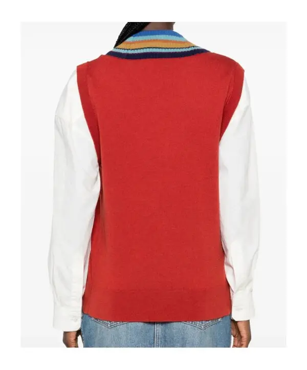 Dries Van Noten V-neck Knit Vest - No