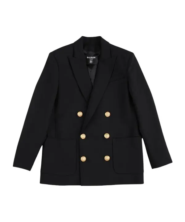 Balmain Lapel Long-sleeved Suit Jacket