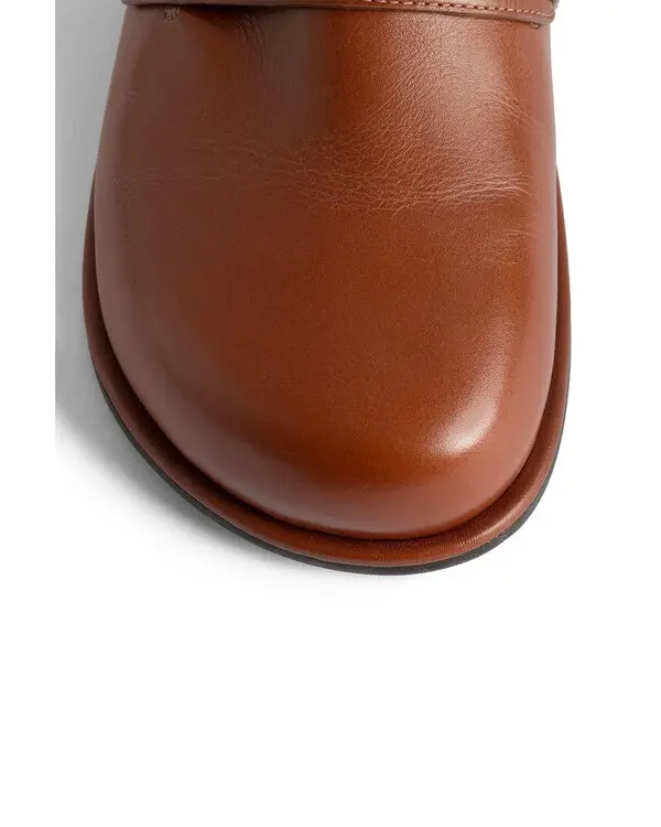 Zadig&Voltaire Angie Leather Gourmette Chain Mules