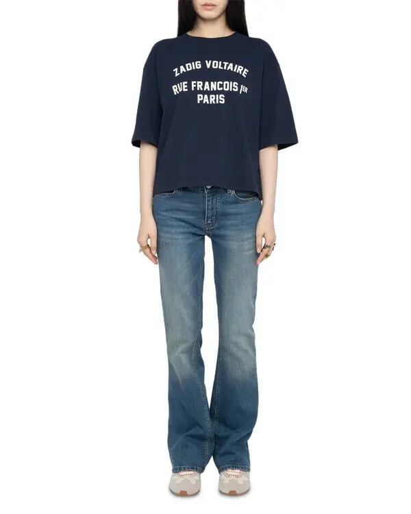 Zadig&Voltaire Taida Rue Francois Street Graphic Tee