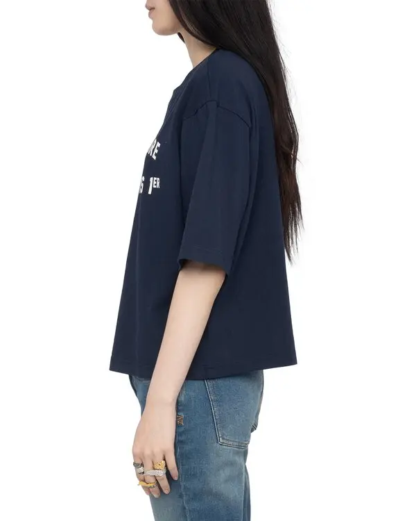 Zadig&Voltaire Taida Rue Francois Street Graphic Tee