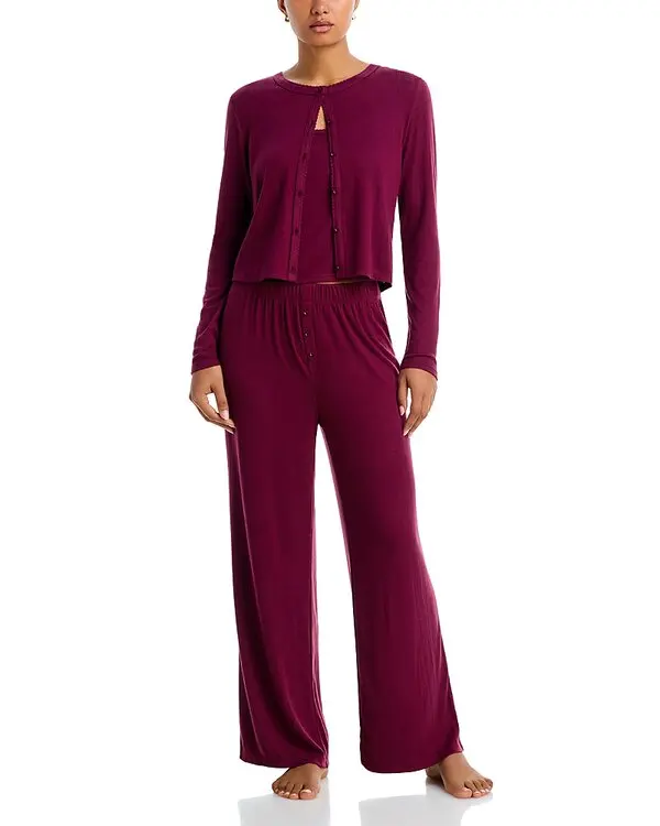 Honeydew Intimates Blissful Cardigan, Cami & Pants Pajama Set