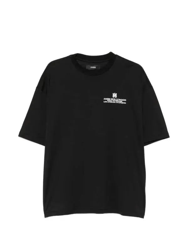 Amiri Oversized Built On Dreams T-shirt - Black