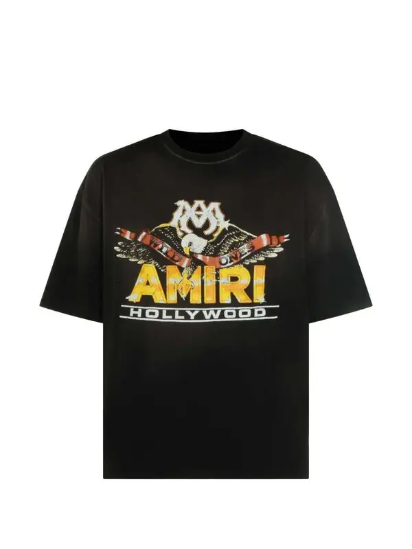 Amiri Oversized Massachusetts Eagle T-shirt