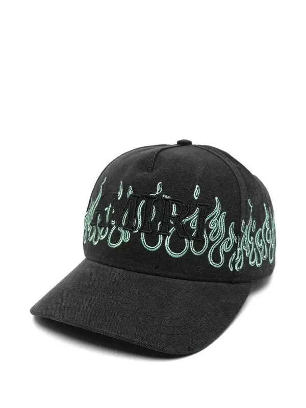 Amiri Logo Baseball Cap - Black