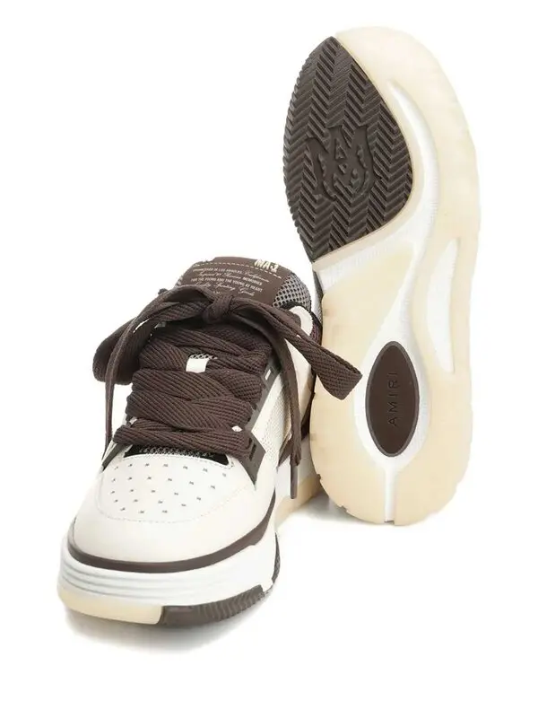 Amiri Ma-1 Low-top Sneakers With Chunky Sole - Brown