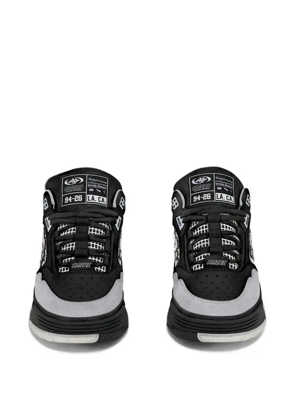 Amiri Ma-94 Sneakers With Mesh Inserts - Black
