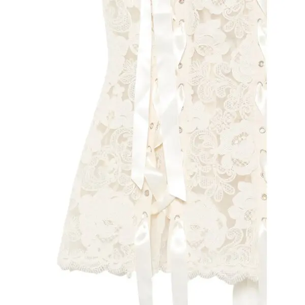 Simone Rocha Neutrals Tops Vests & Tank Tops