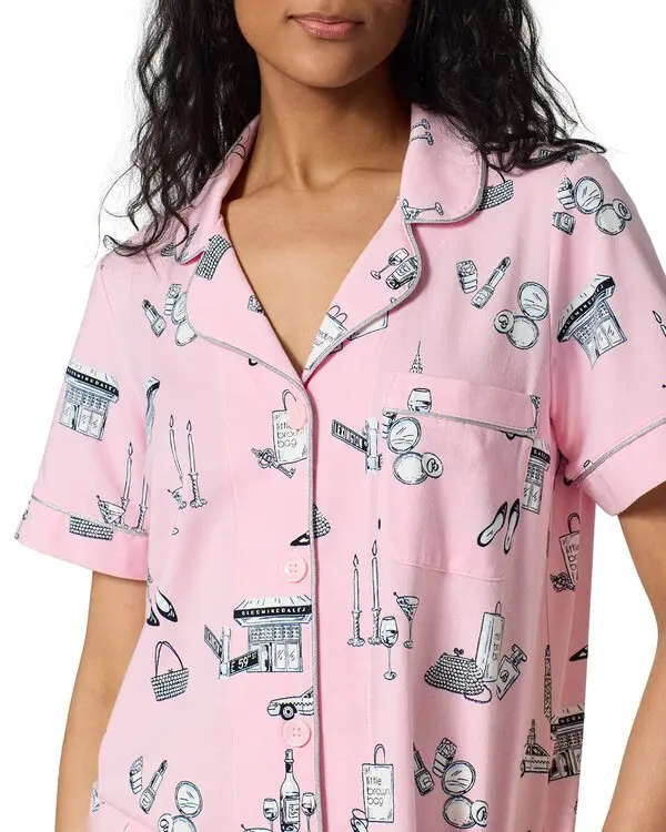 BEDHEAD PAJAMAS Cotton Stretch Short Pajama Set - Soiree On Th