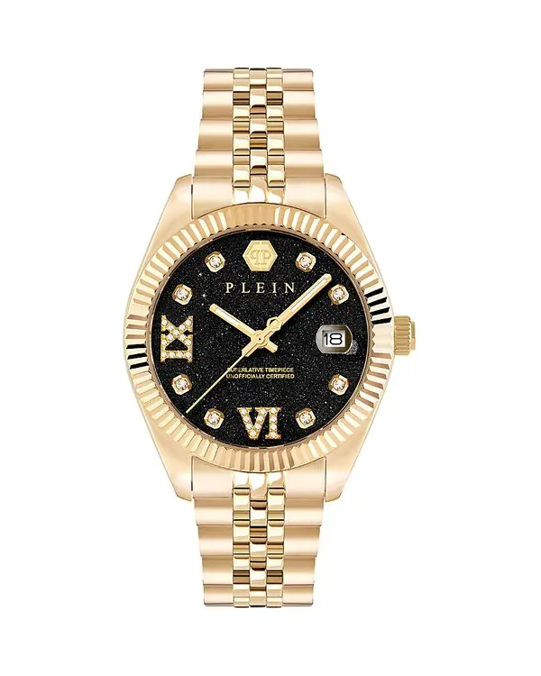 Philipp Plein Phillip Plein Date Superlative Watch, 34mm