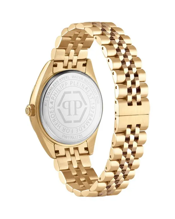 Philipp Plein Phillip Plein Date Superlative Watch, 34mm