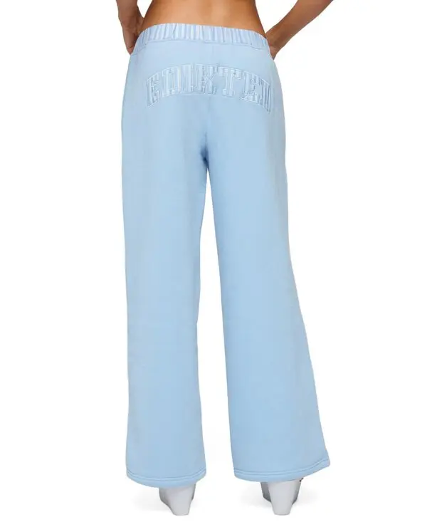 EDIKTED Core Stripey Wide Leg Sweatpants