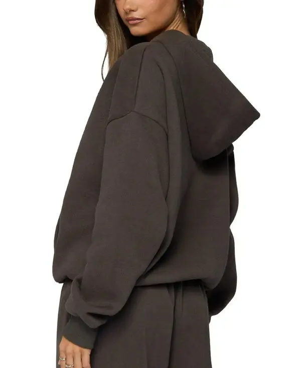 EDIKTED Always Sequin Hoodie