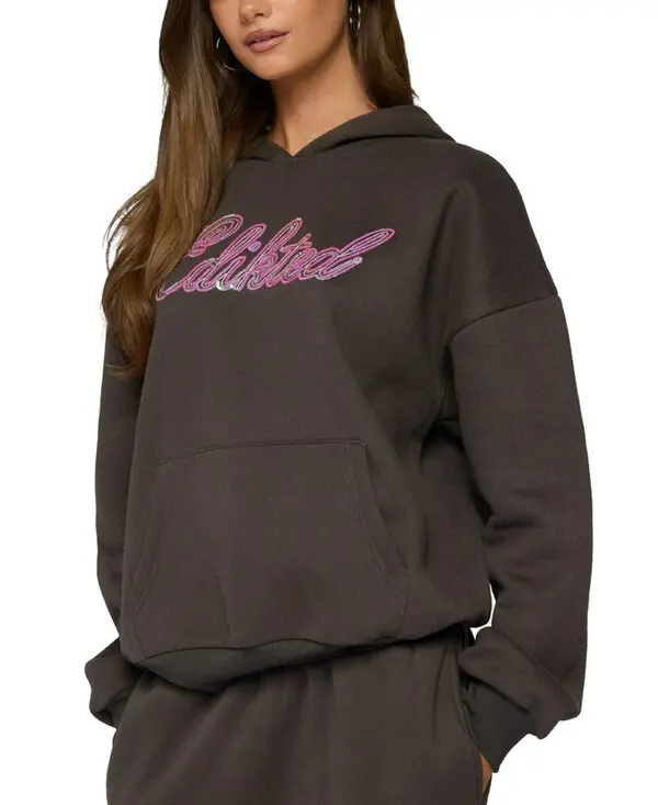 EDIKTED Always Sequin Hoodie