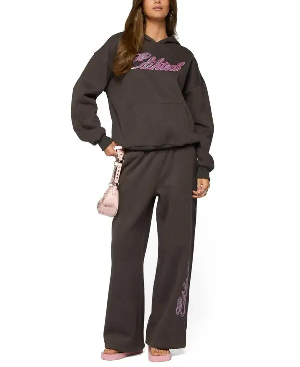 EDIKTED Always Sequin Hoodie