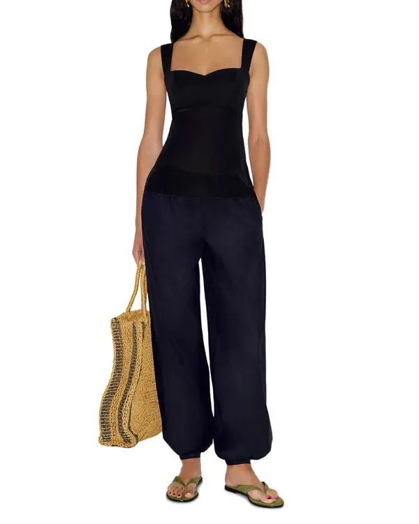 REFORMATION Nova Knit Sweetheart Top